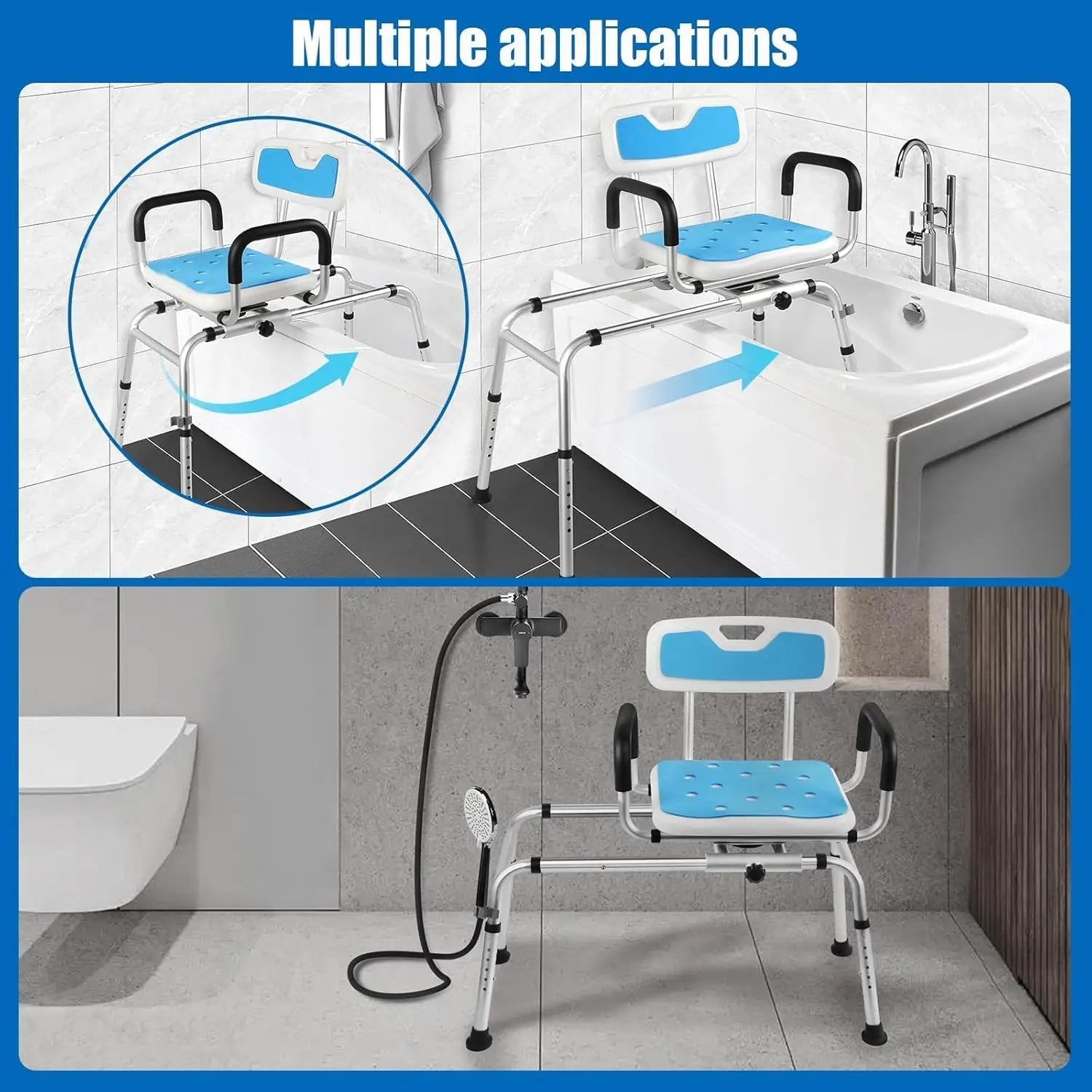Why the Adjustable Swivel Tub Shower and Transfer Bench Is a Game-Chan ...