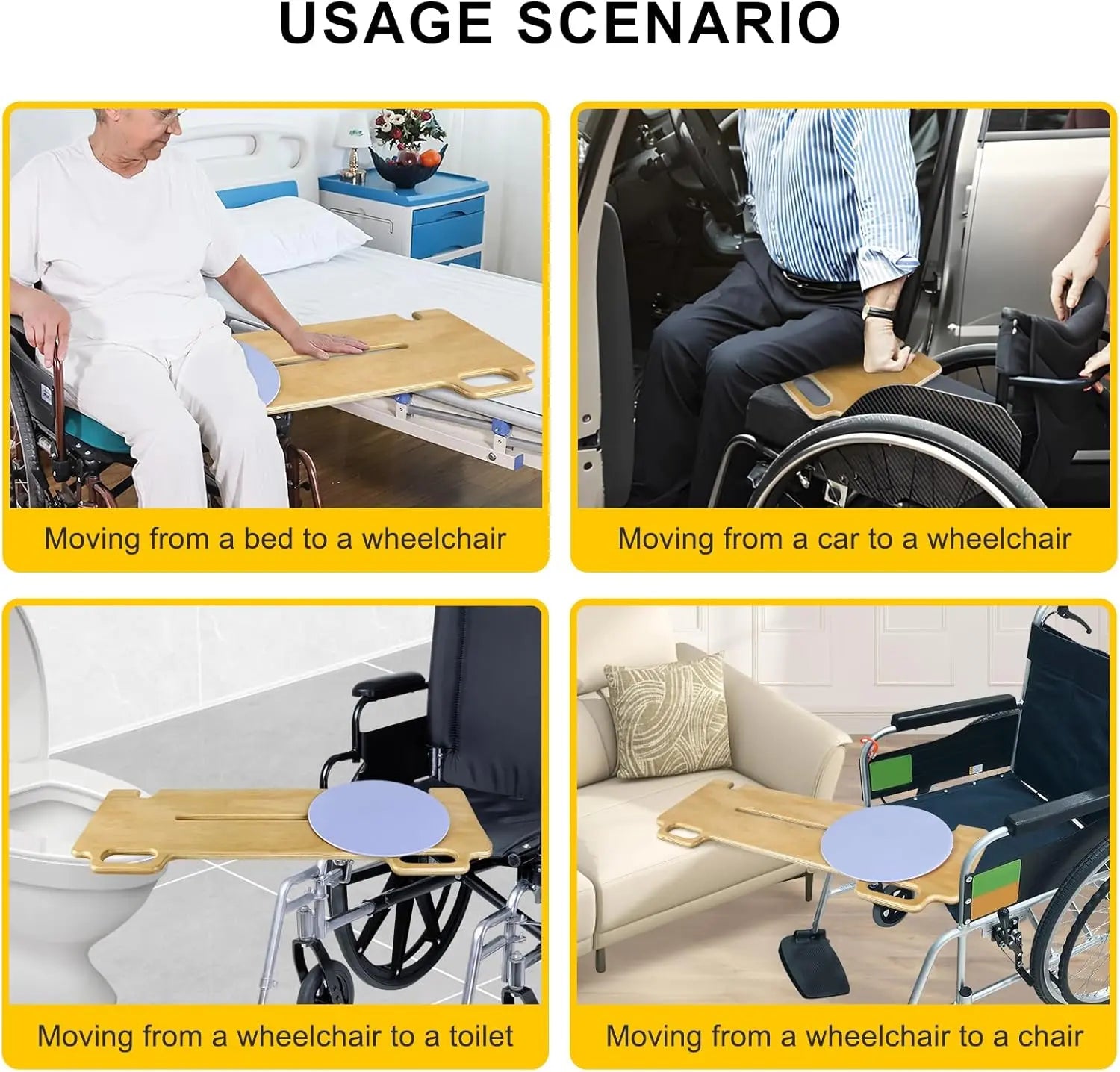 How a Sliding Transfer Board Enhances Mobility and Safety for Seniors ...