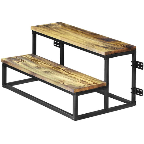 Prefab Outdoor Wooden Stairs for Home & Garage | Durable Easy-Install ...